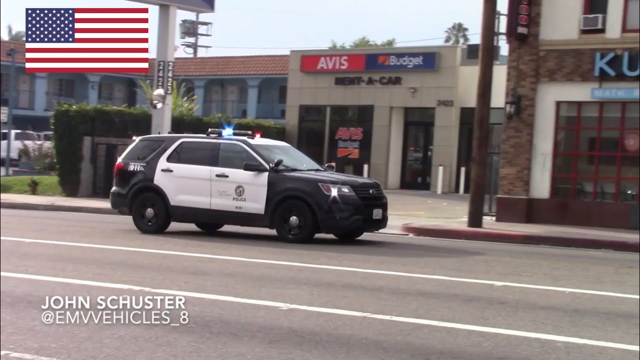 LAPD Responding x2 - YouTube