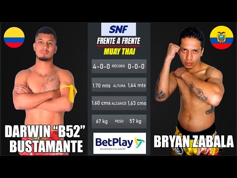 Muay Thai DARWIN BUSTAMANTE vs BRAYAN ZABALA - YouTube