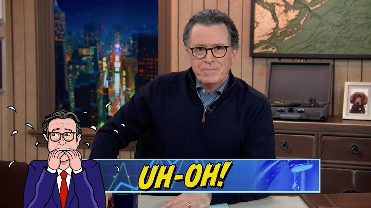 Uh-Oh, Water Is Now A Commodity - Stephen Colbert's Most Unfortunate ...