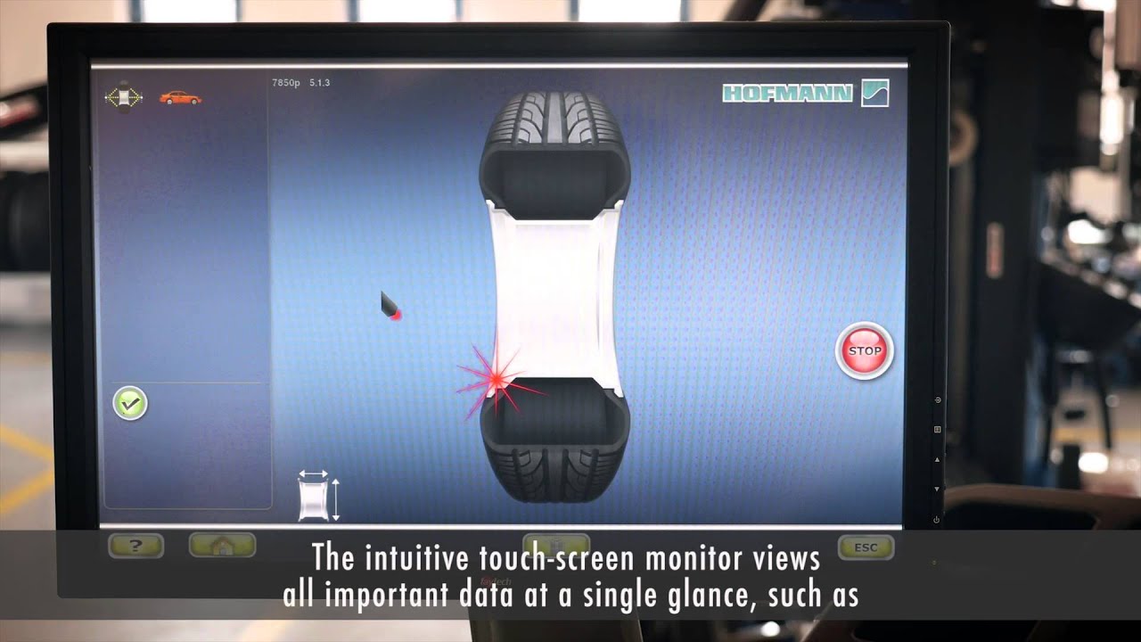 geodyna® 7850p - Wheel balancer with integrated wheel lift - Hofmann ...