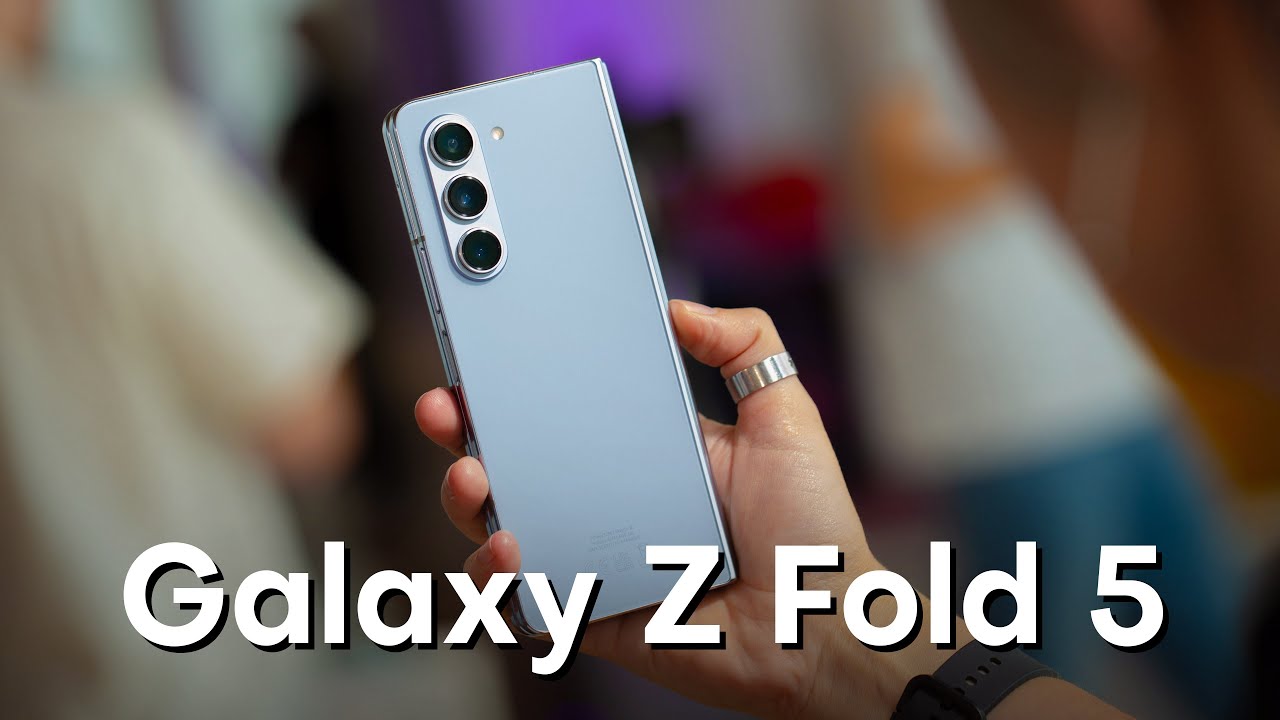 Samsung Galaxy Z Fold 5 First Look - YouTube