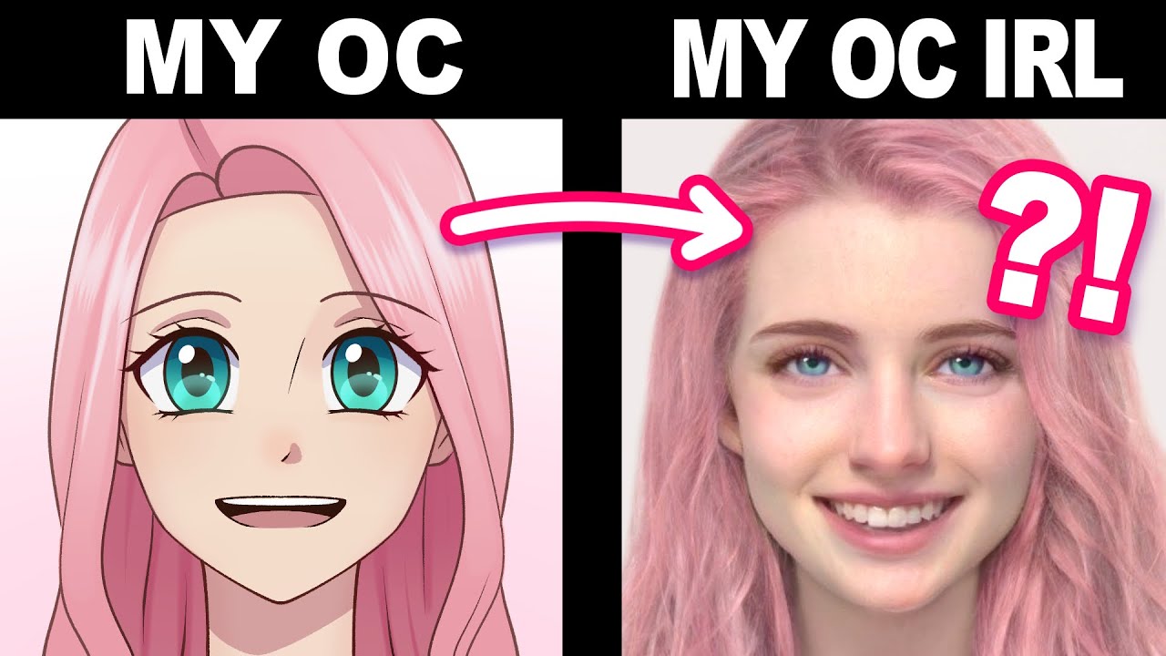 Artificial Intelligence Turns My OCs into Real People! 🤯 - YouTube