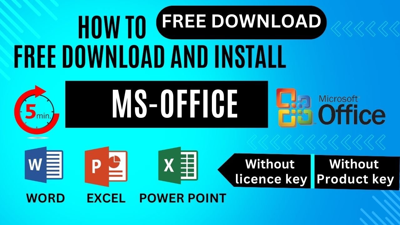 INSTALL FREE MS OFFICE #download_free_ms_office - YouTube
