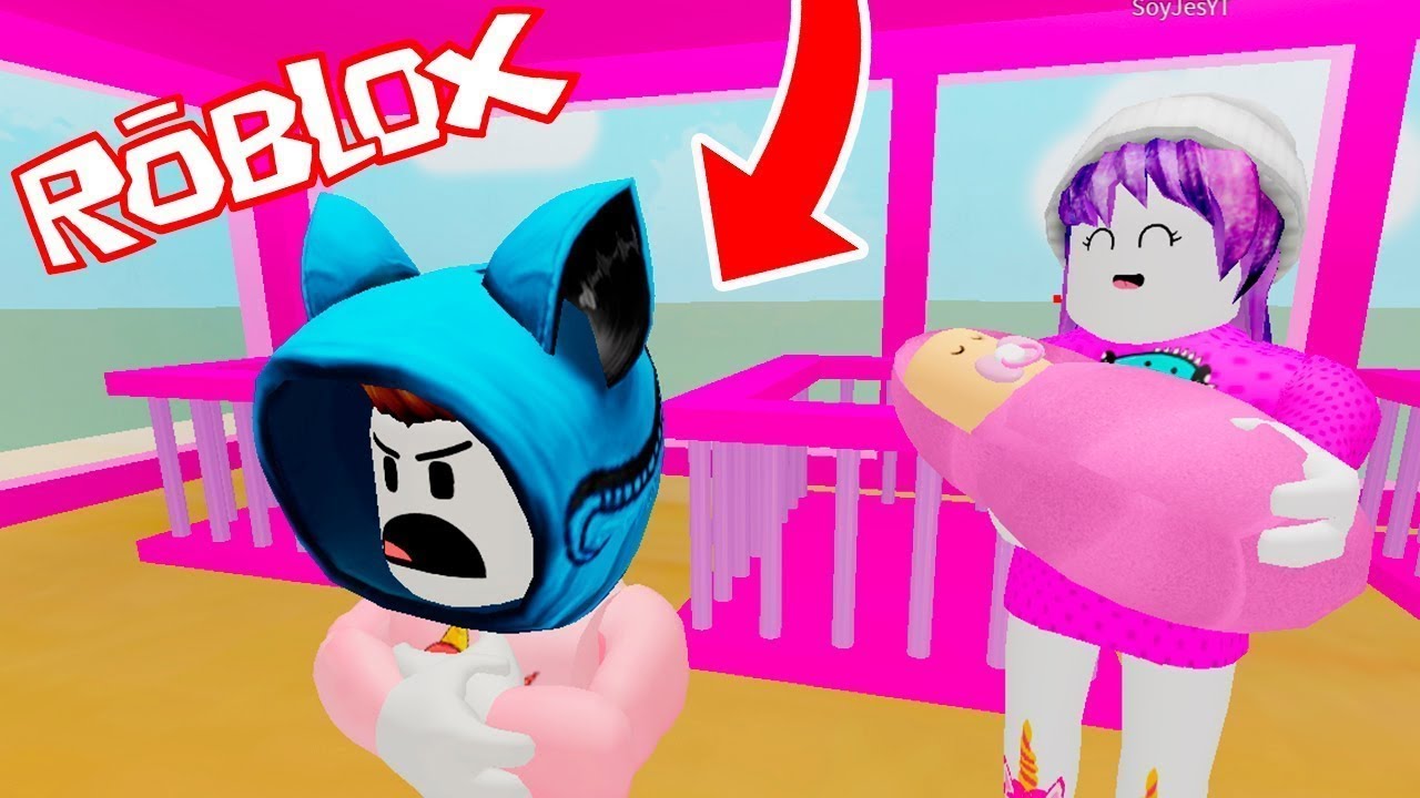 BEBE MILO TIENE UN NUEVO HERMANITO? MAMI JES LO TROLEA 😱 ROBLOX BEBE ...