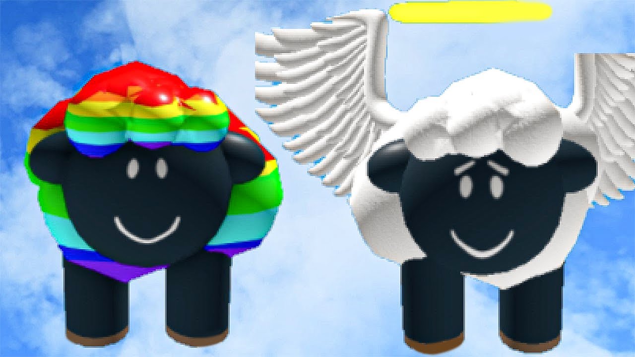 FIND the SHEEP *How to get Rainbow Sheep and Angel Sheep* Roblox - YouTube