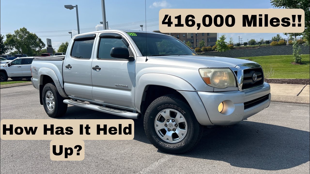 2008 Toyota Tacoma TRD Off-Road V6 POV Test Drive & 416,000 Mile Review ...