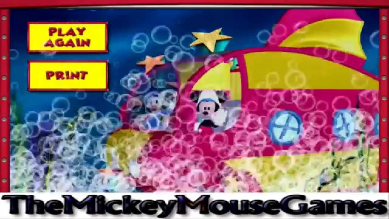Mickey and Donald's Submarine Adventure - Mickey Mouse Clubhouse 2015 ...