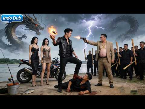 Bos Dewa Perang sedang memancing diganggu preman. Marah, semua dipukul masuk rumah sakit!