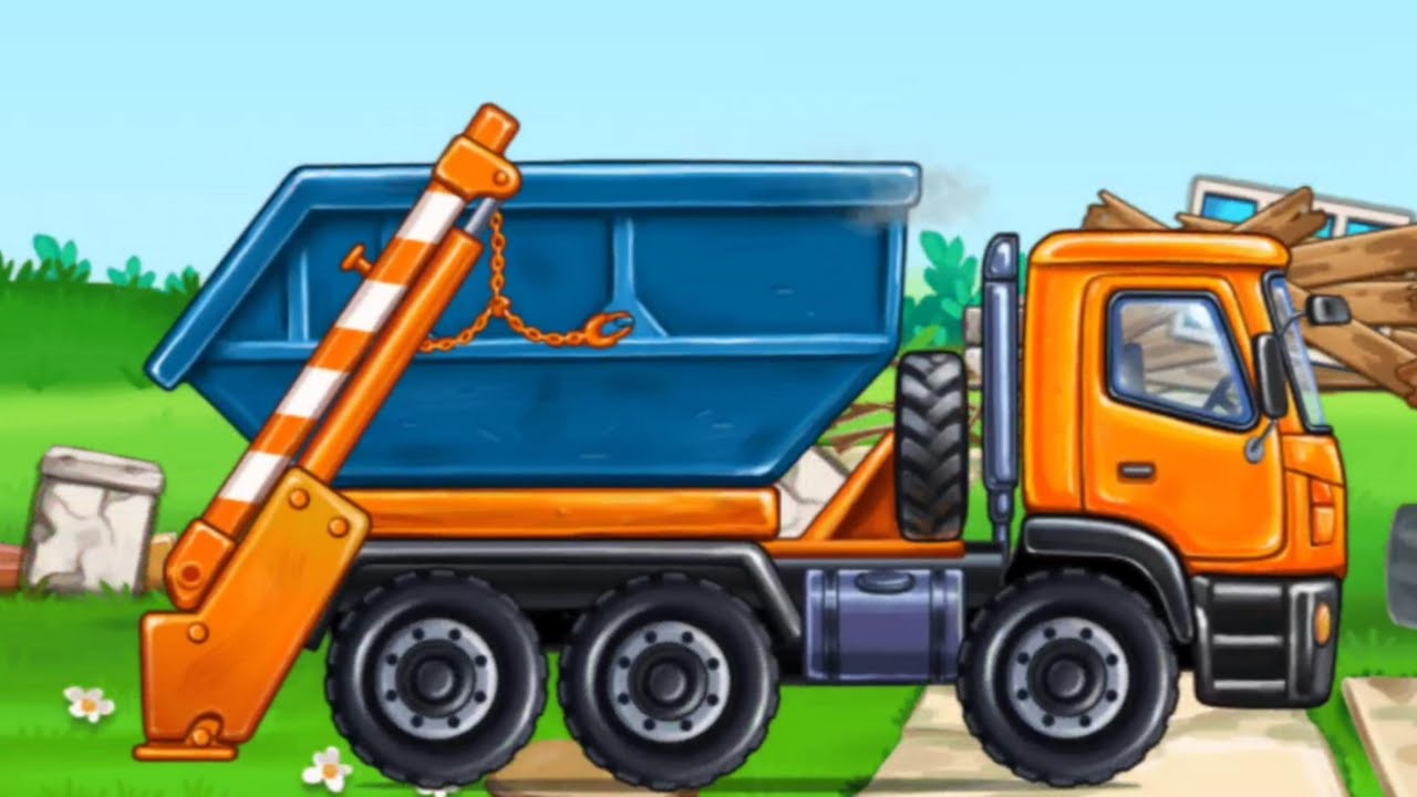Truck 6 - Vehicles Names Collection - Excavator Names Collection - YouTube