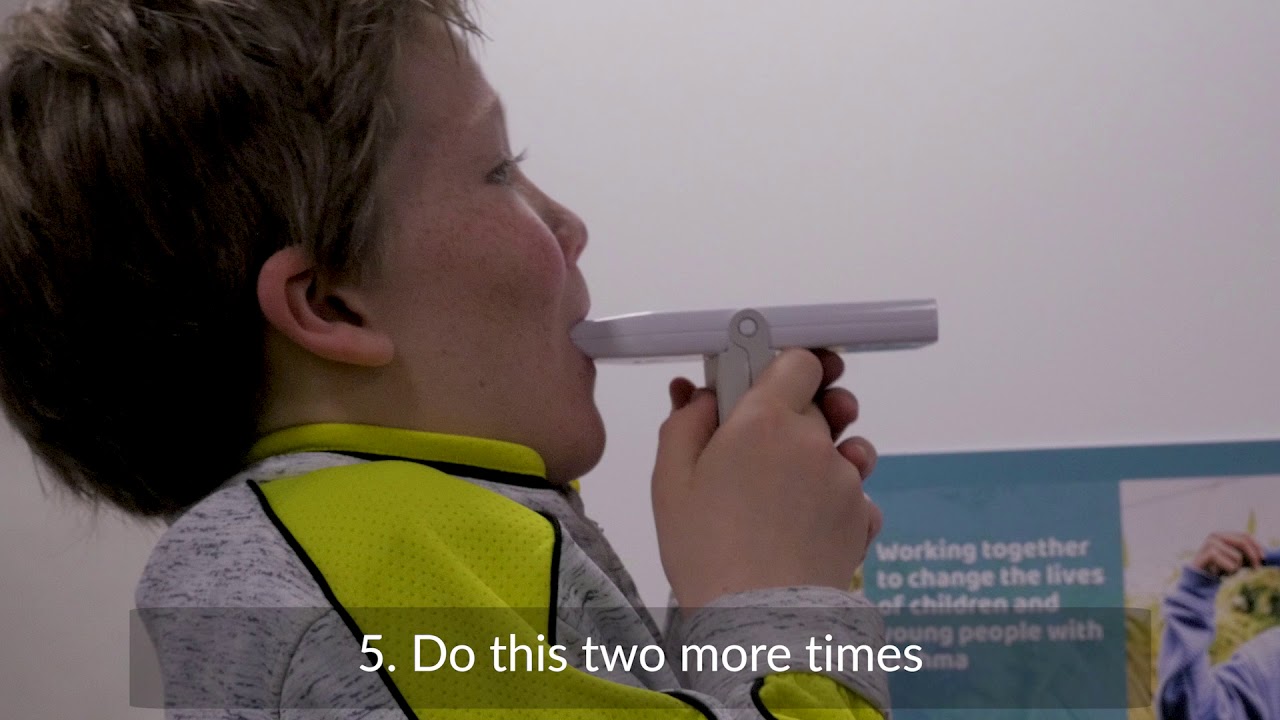 Beat Asthma - how to use a peak flow meter - YouTube