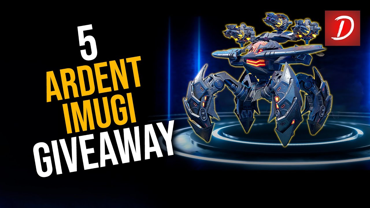 🔥 ARDENT IMUGI GIVEAWAY #WRwinArImugi : War Robots WR - YouTube