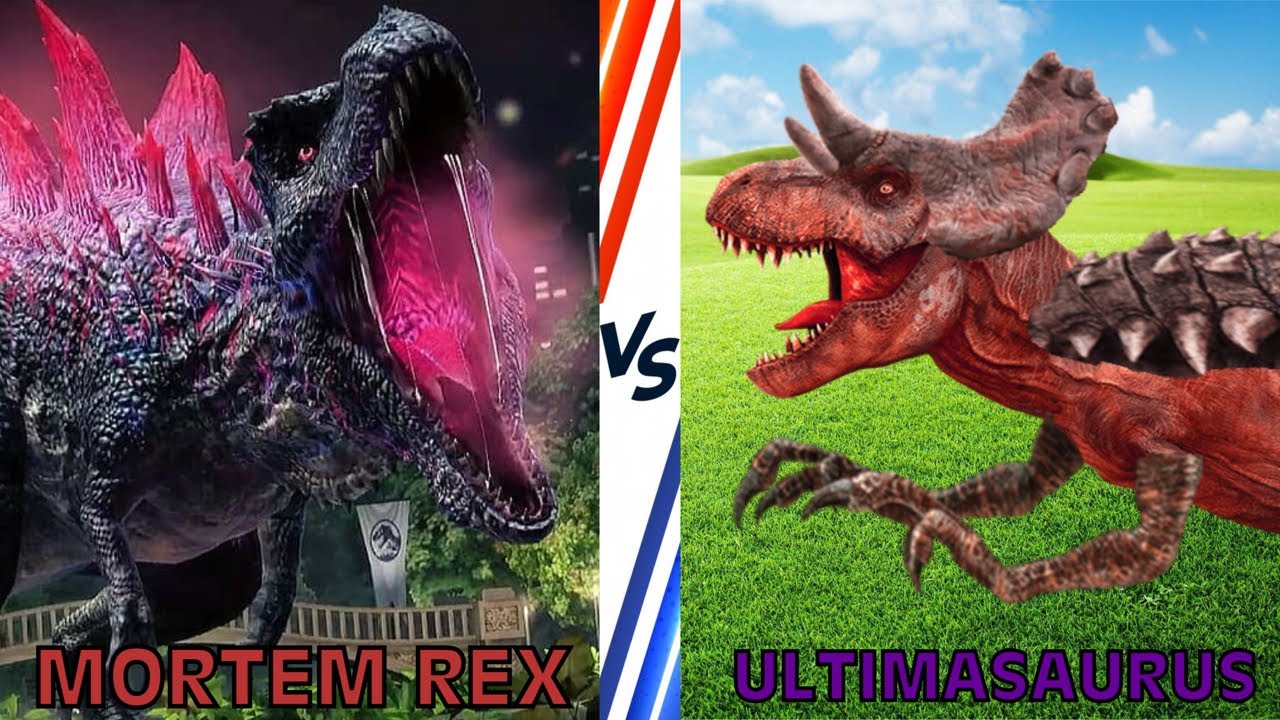 Mortem Rex vs Ultimasaurus | Dinosaur Carnivore Tournament Arena [S1E4 ...
