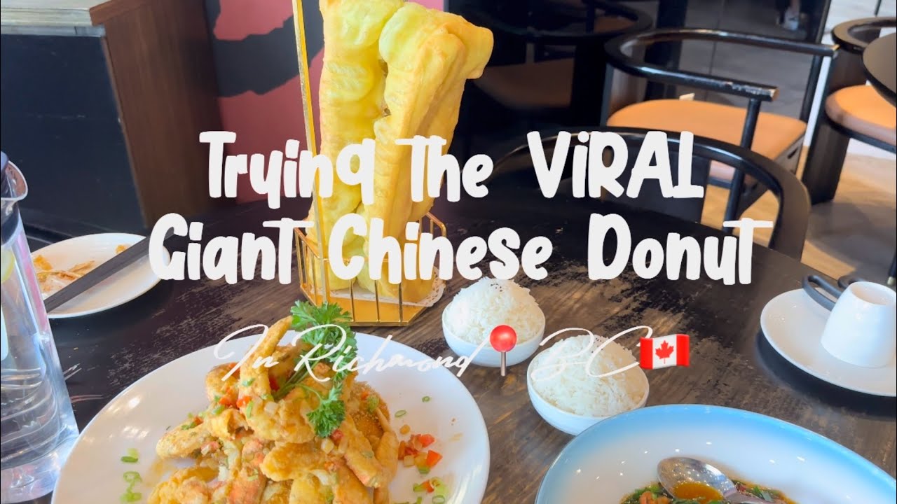 Viral Giant Chinese Donut | Delicious Chinese Food in Richmond | Chef ...
