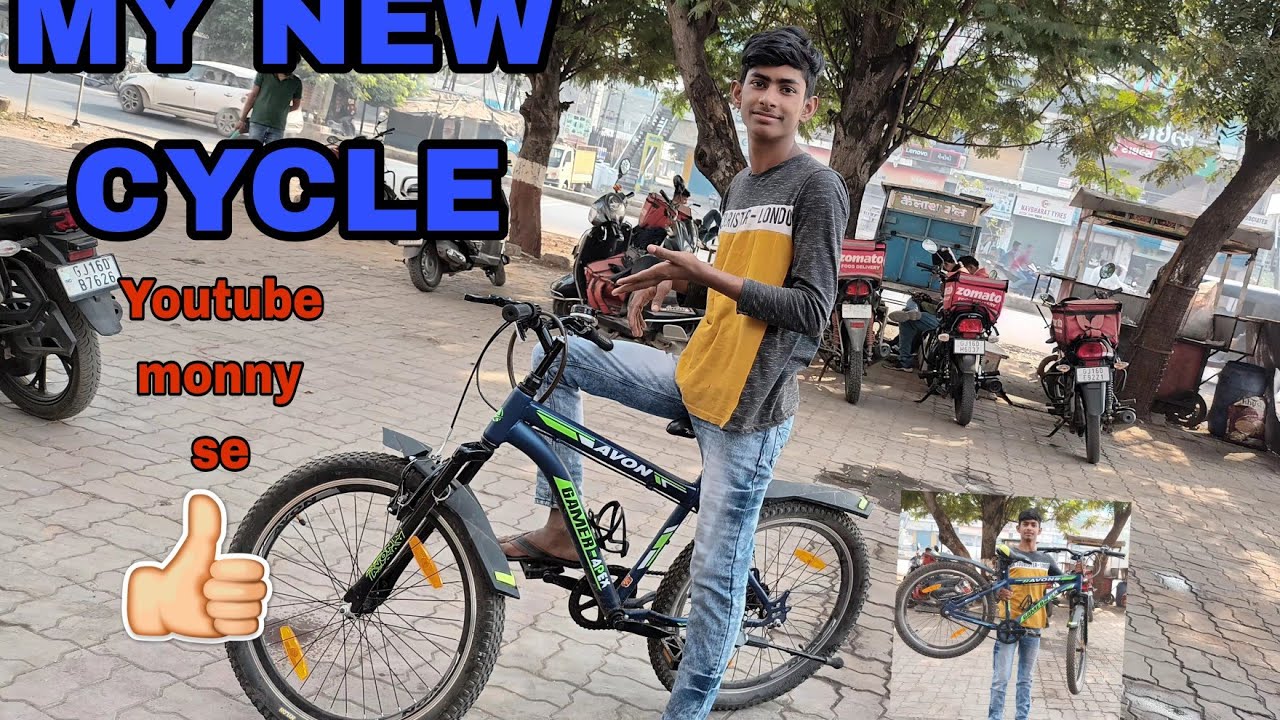 new cycle purchase in youtube money se//cycle rider//#vlog #mems # ...