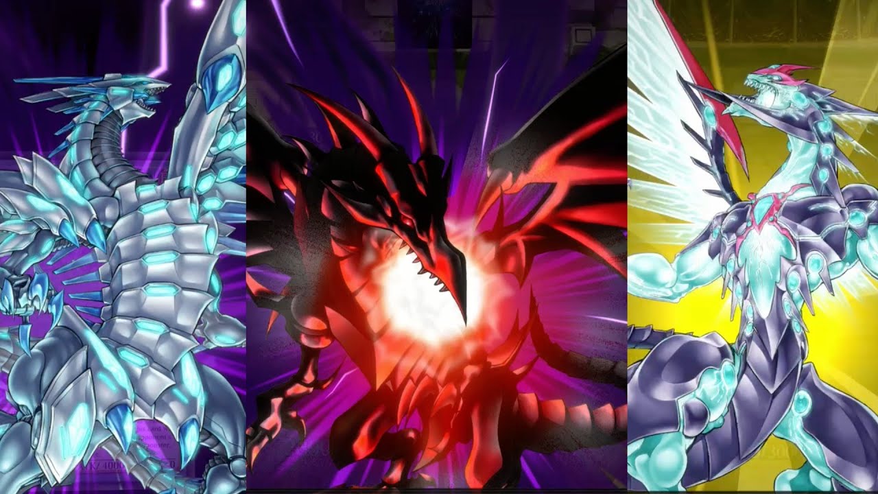Red Eyes Black Dragon Vs Blue Eyes White Dragon