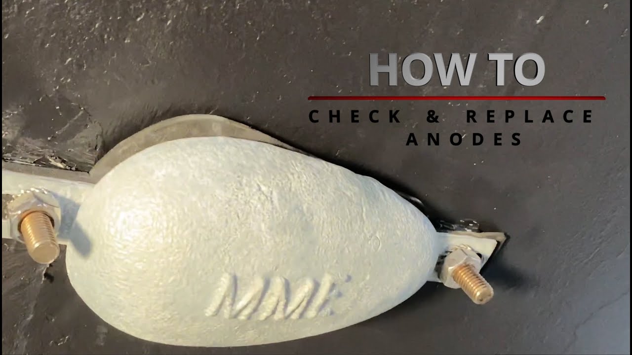 How to: check and replace an anode (zinc) - Yachting Monthly - YouTube