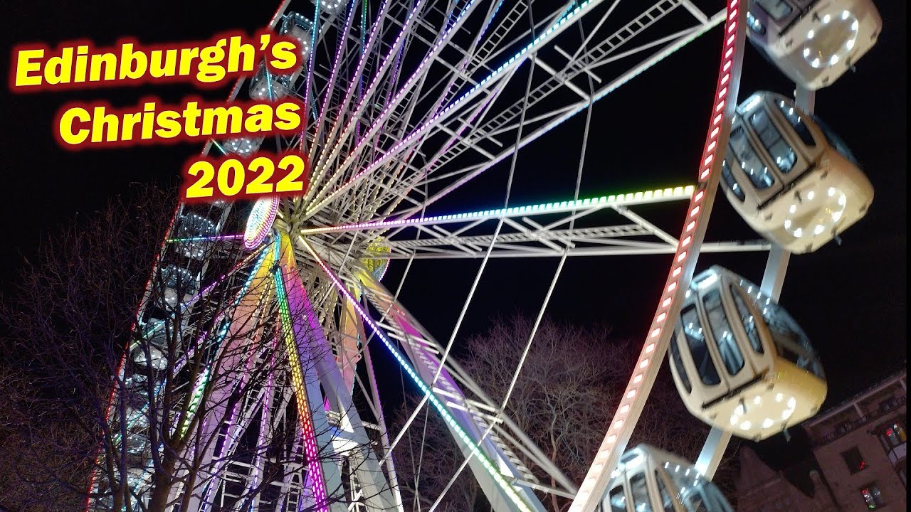Edinburgh's Christmas - On Ride Footage - POV - Funfair - Market ...