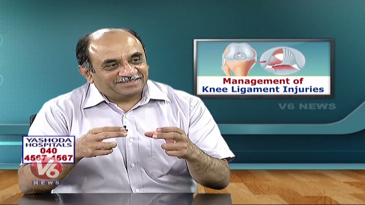 Dr Ram Mohan Reddy Interview in V6 News About Treatment For Knee ...