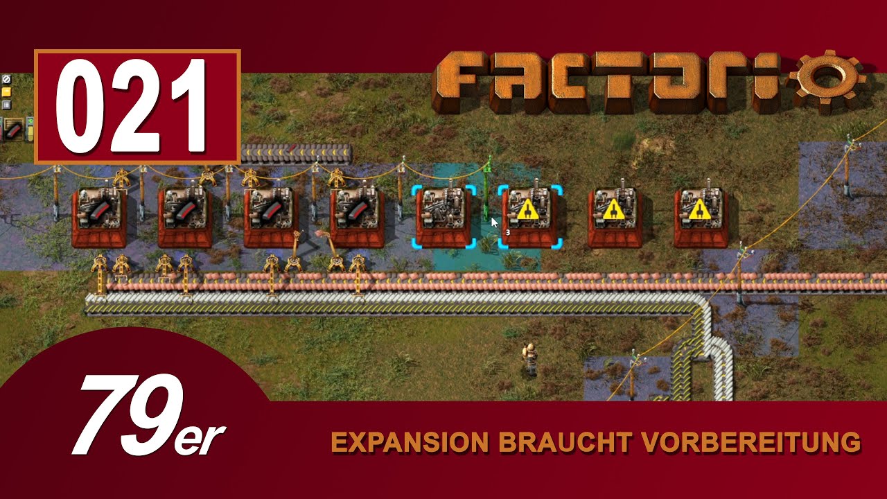 FACTORIO 021 - Expansion braucht Vorbereitung - [Deutsch] [Let's Play] - YouTube