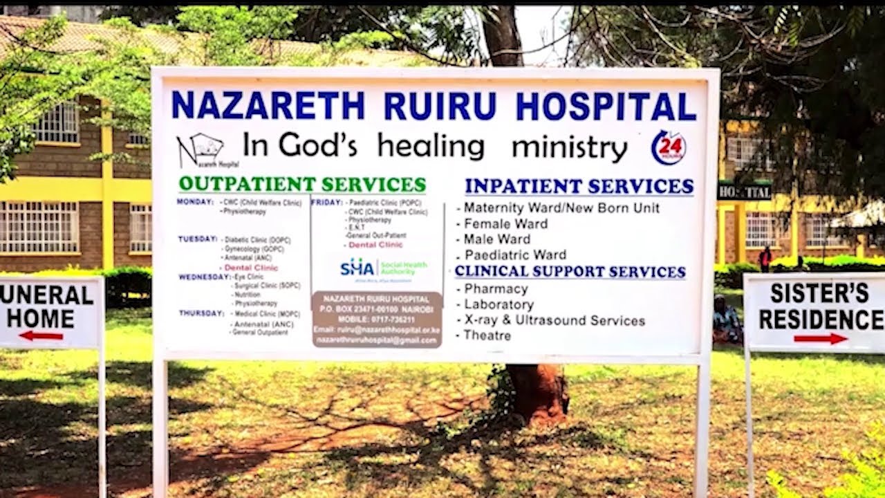 NAZARETH RUIRU HOSPITAL - YouTube