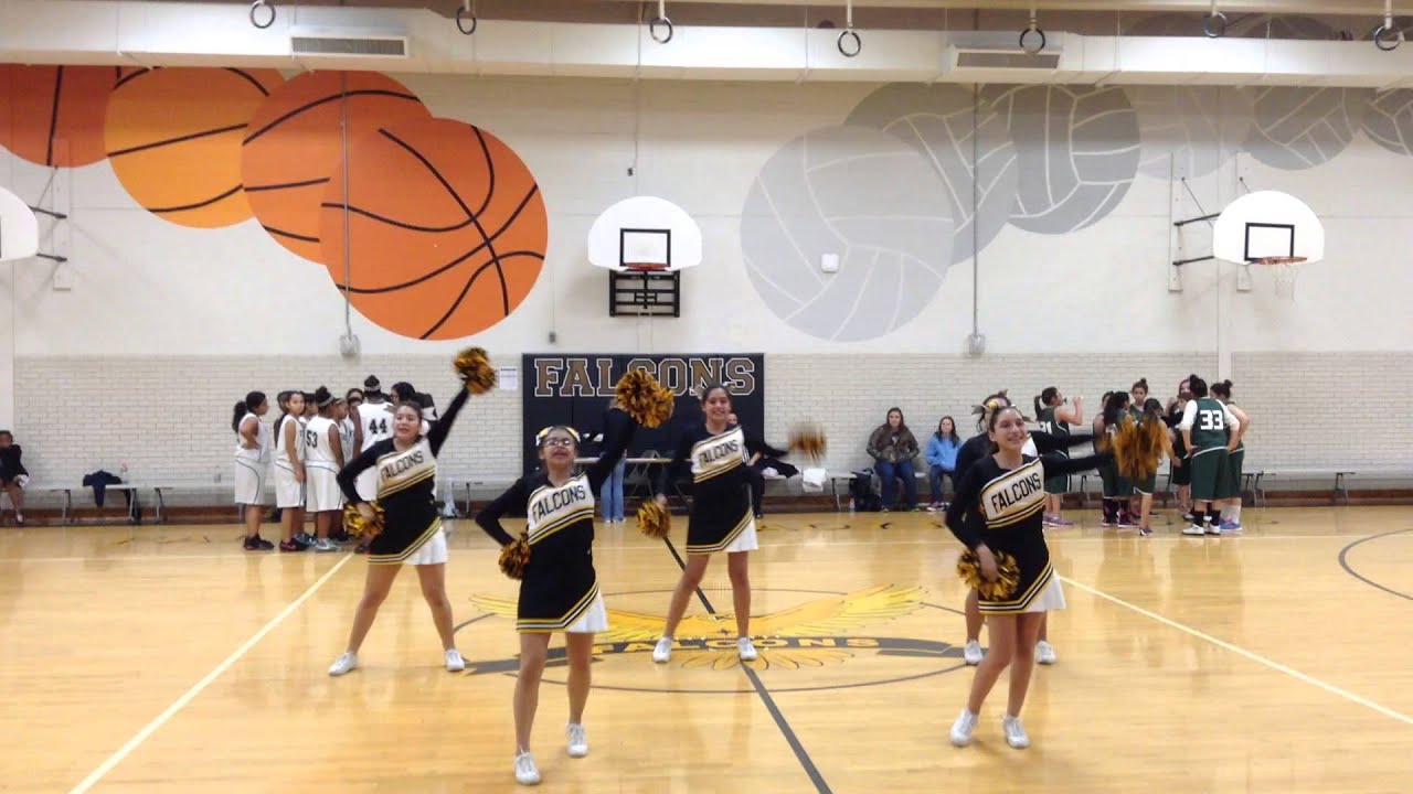 Miller Intermediate cheerleaders 2013-2014 - YouTube