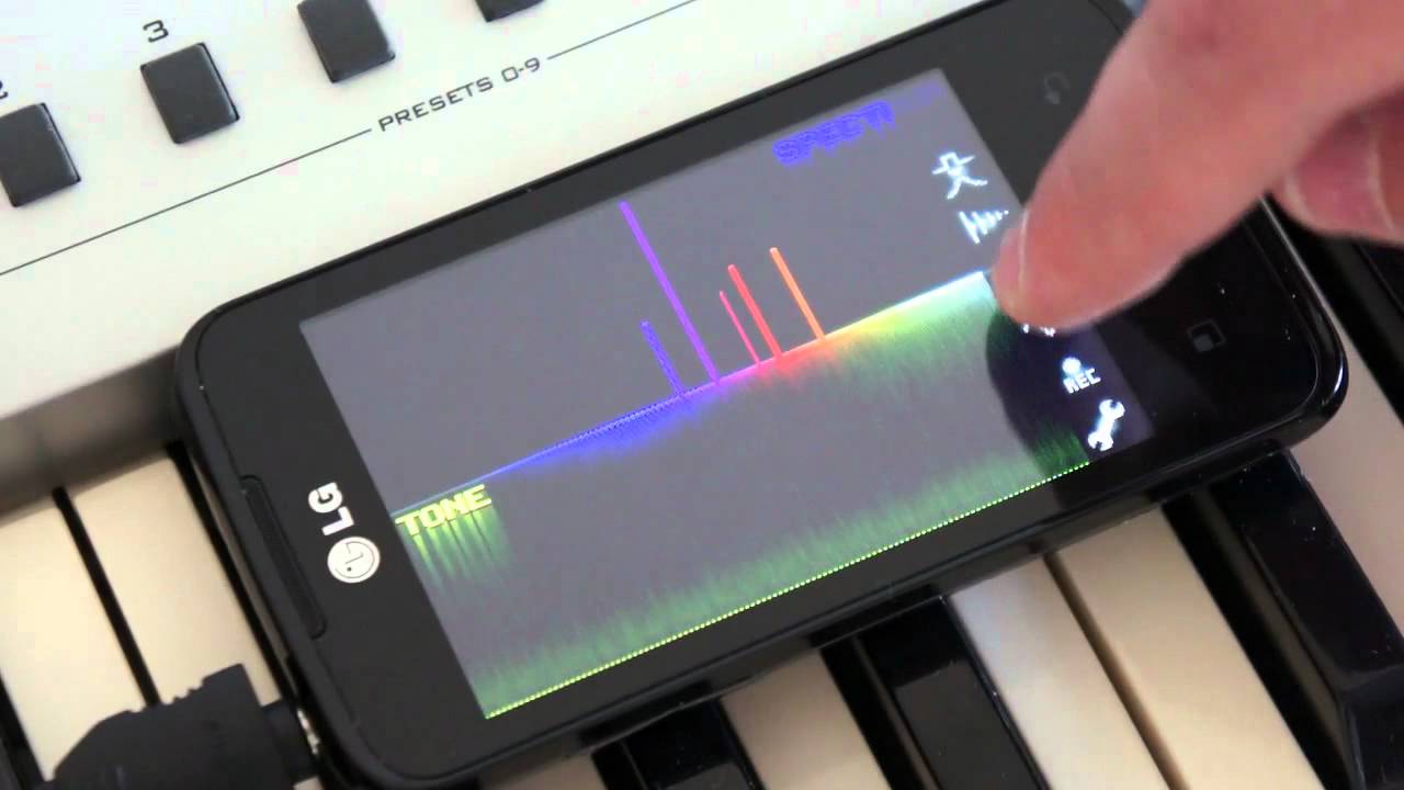 SpectrumGen spectral synth for Android - YouTube