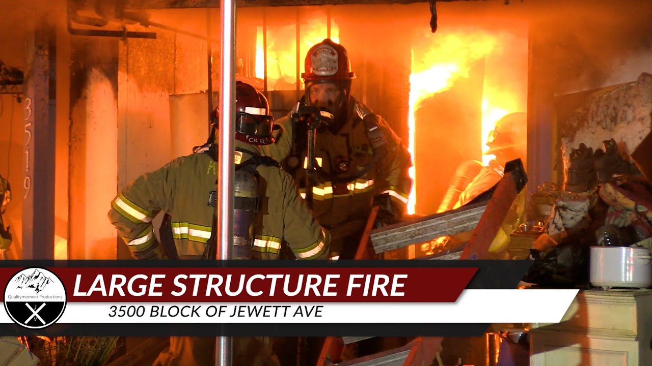 Pony Escapes Large Structure Fire|7-4-21| - YouTube