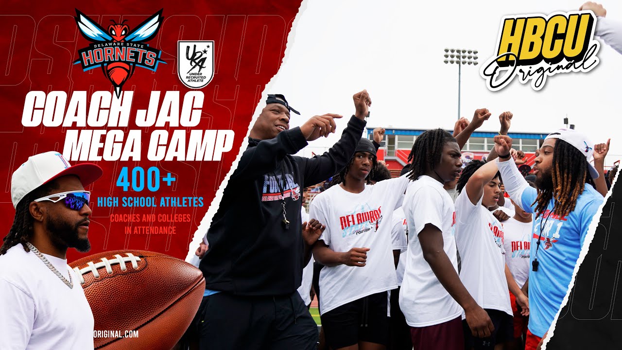 DeSean Jackson Hosts Massive MEGA Football Camp! 🔥 Future Stars Show ...