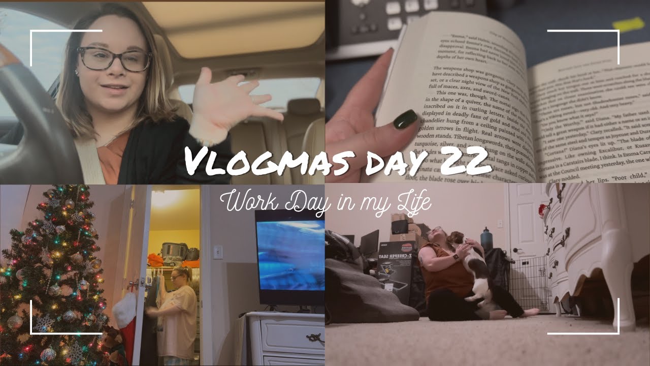 VLOGMAS DAY 22: Work Day in my Life - YouTube