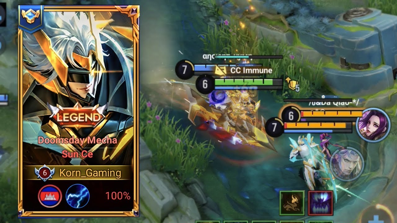 SUN CE ROAM + LI XIN !! SUN CE BEST BUILD & ARCANA IN RANKED!! | BUILD ...