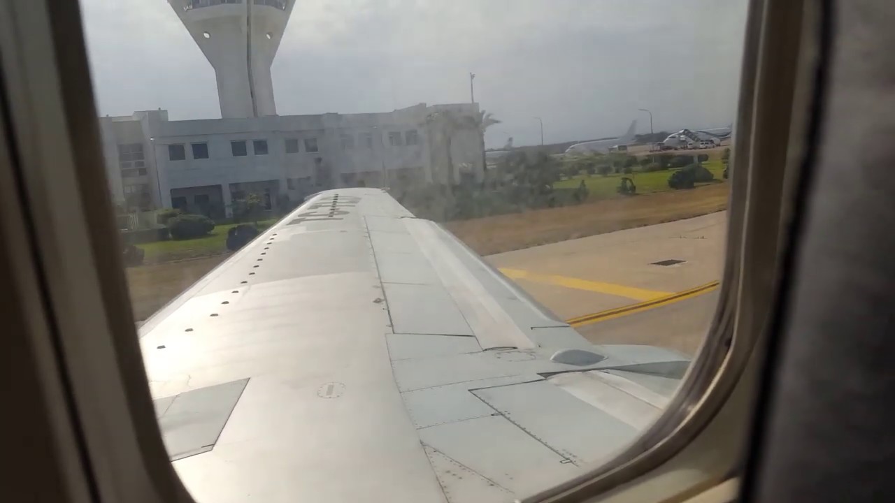 Tailwind Airlines Boeing 737-400 take-off Antalya - YouTube