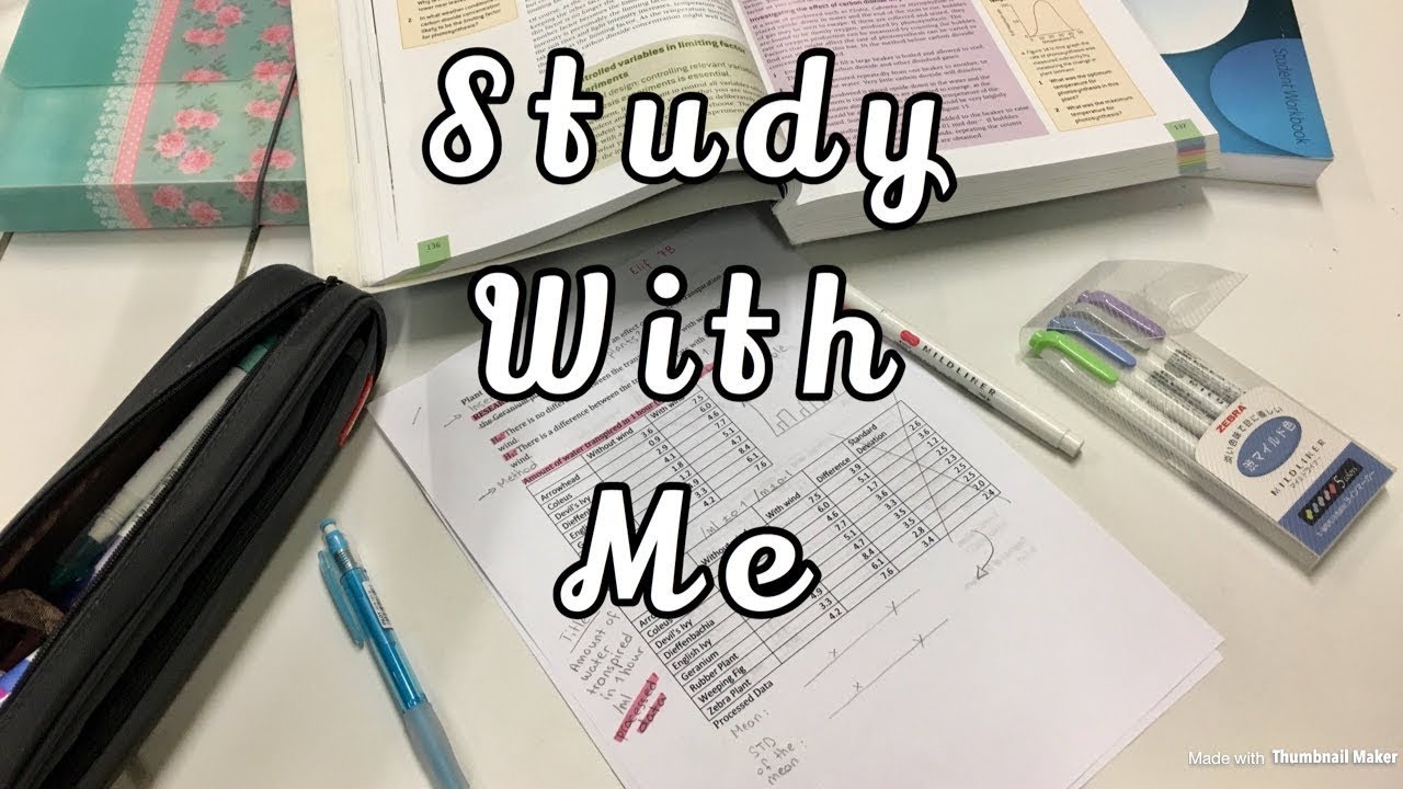 Study With Me Live Night Stream (Benimle Çalış Canlı ) - YouTube