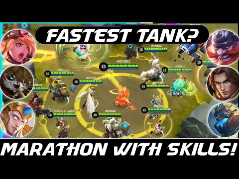Fastest Tank? Tanks Marathon Race With Skills! Tanks Running Tournament ...