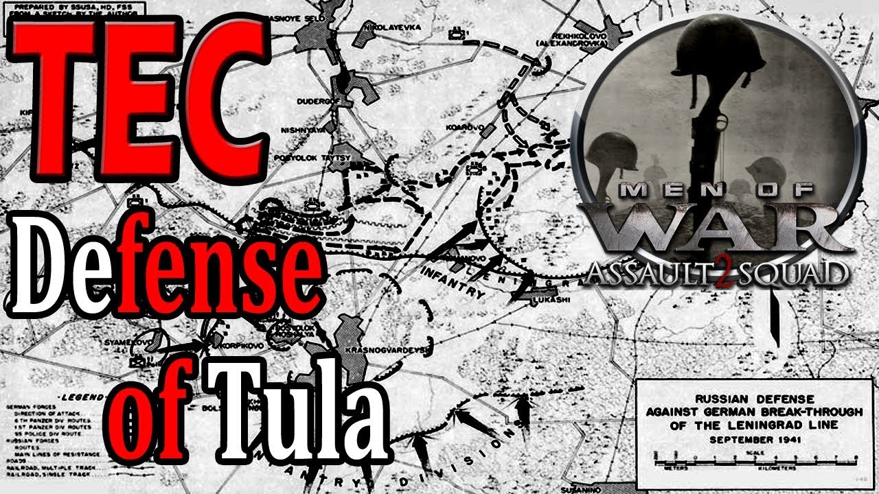 Men of War Assault Squad 2 - Battles for WW2 - Defense of Tula - YouTube