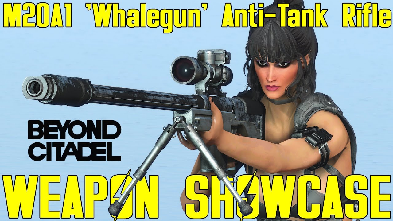 Fallout 4: M20A1 'Whalegun' Anti-Tank Rifle (Beyond Citadel) - Weapon ...