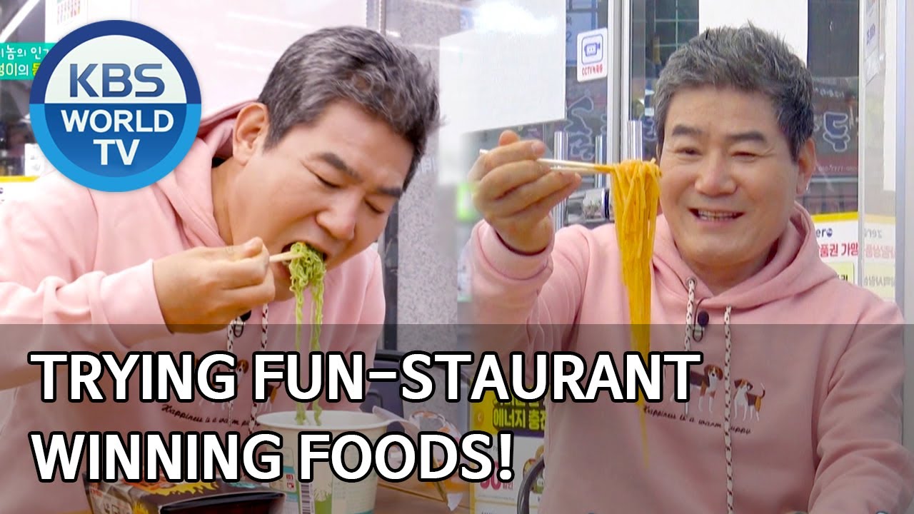 Trying Fun-Staurant winning foods! [Stars' Top Recipe at Fun-Staurant ...
