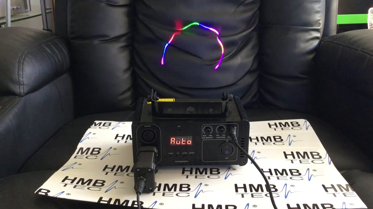 CC512 wireless DMX-ArtNET LASER Controller - YouTube