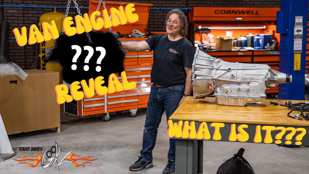 He Put WHAT in the Van?! Engine Reveal and Build-Up TEASER - Stacey ...