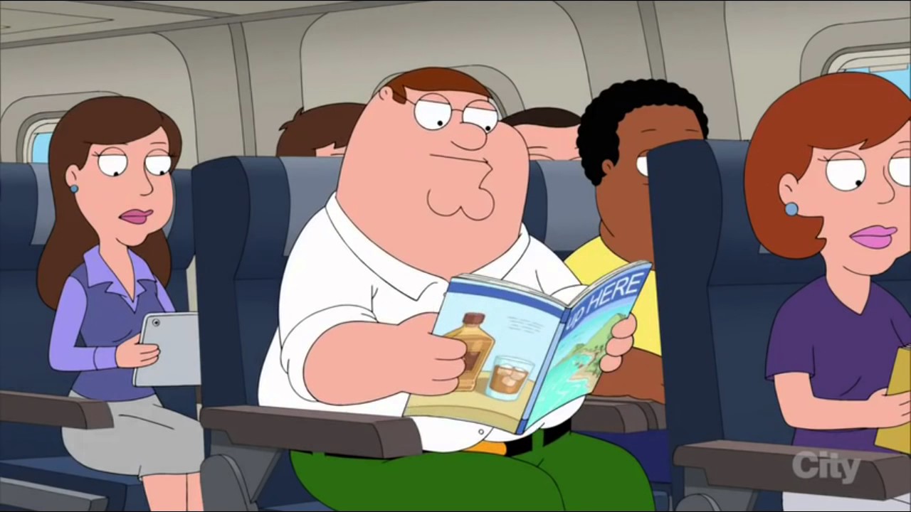 Family Guy - Peter's Plane Hijacked - YouTube