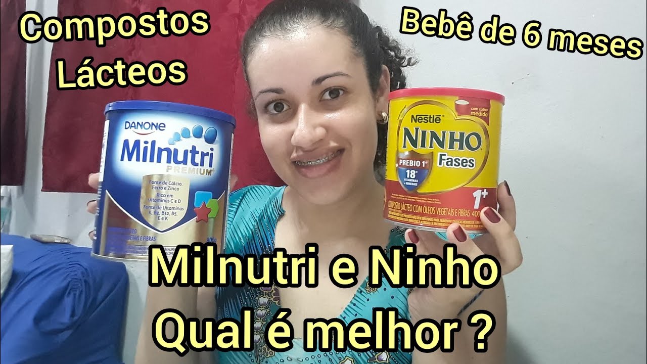 Composto lácteo Ninho Nestlé versos Milnutri Danone: Qual o melhor e ...