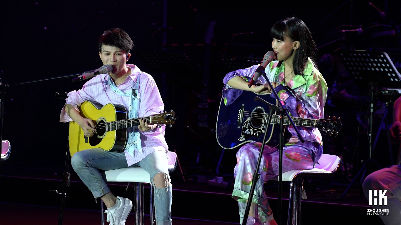 周深Zhou Shen/黃齡Isabelle Huang 後來+人間 [《深齡其境》演唱會 2019年5月18日 上海] - YouTube