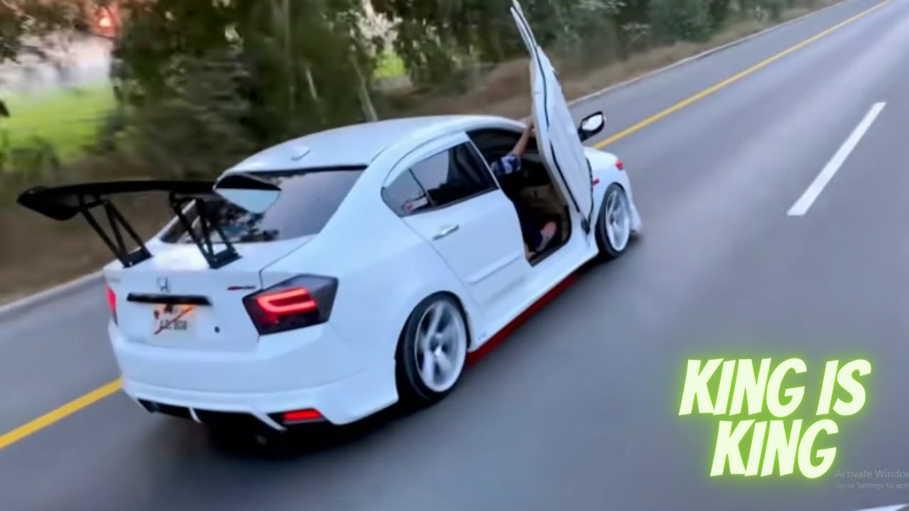Kashir King Honda City Rash Driving - YouTube