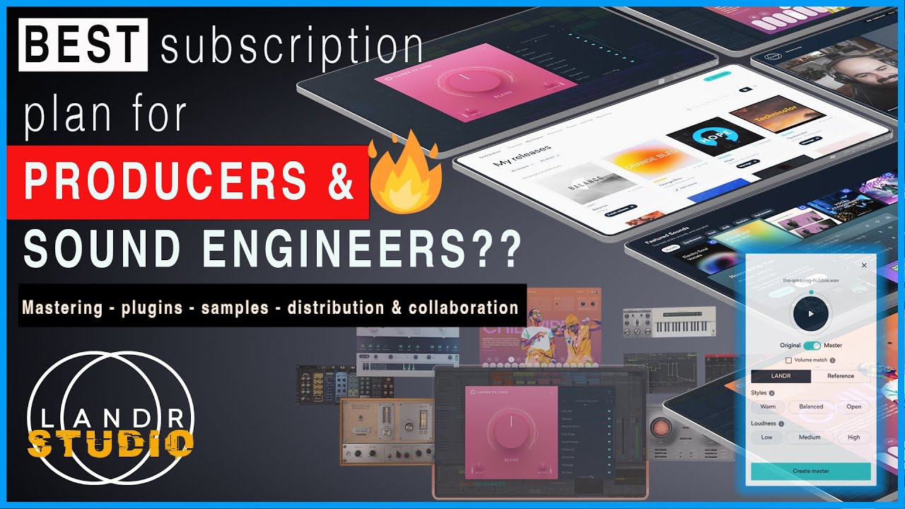 WHAT DOES LANDR STUDIO OFFER? Mastering, Plugins, Samples, Distribution & more | Let's dive in 😉 ...