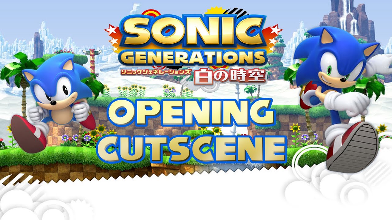 ソニックジェネレーションズ 白の時空 オープニング 「Sonic Generations」- Opening Cutscene - [HD ...
