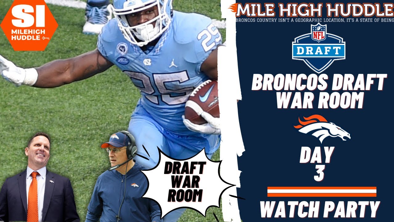 War Room | Day 3: Broncos Draft Reaction | Mile High Huddle - YouTube