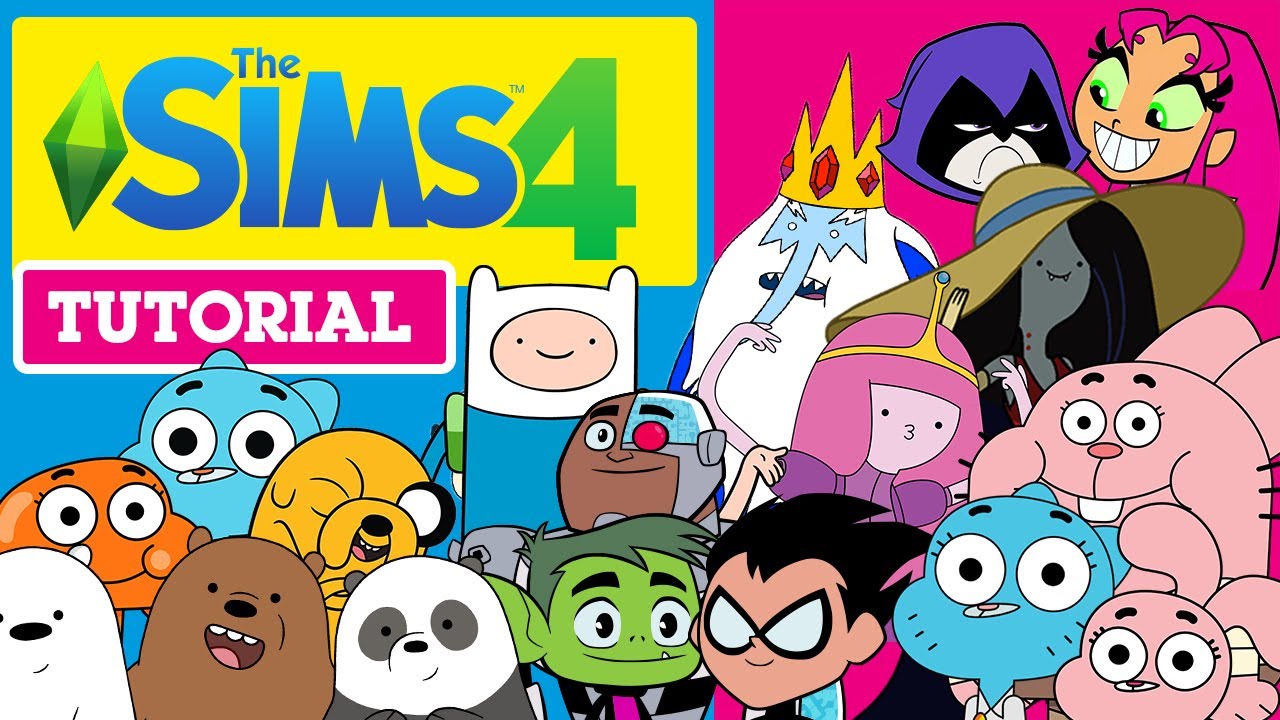 TUTORIAL | The Sims 4 x Cartoon Network - YouTube