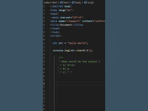 Comment your answer | #javascriptquiz - YouTube