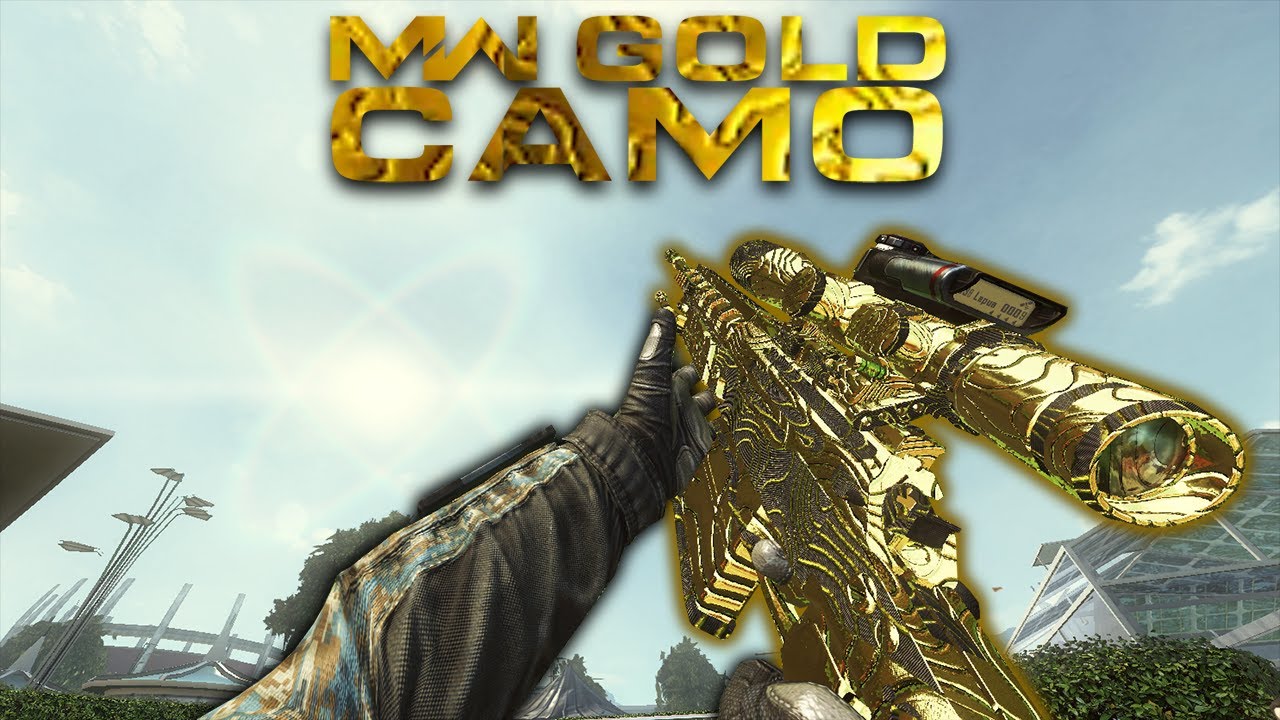 MW2019 Gold camo on BO2 - YouTube