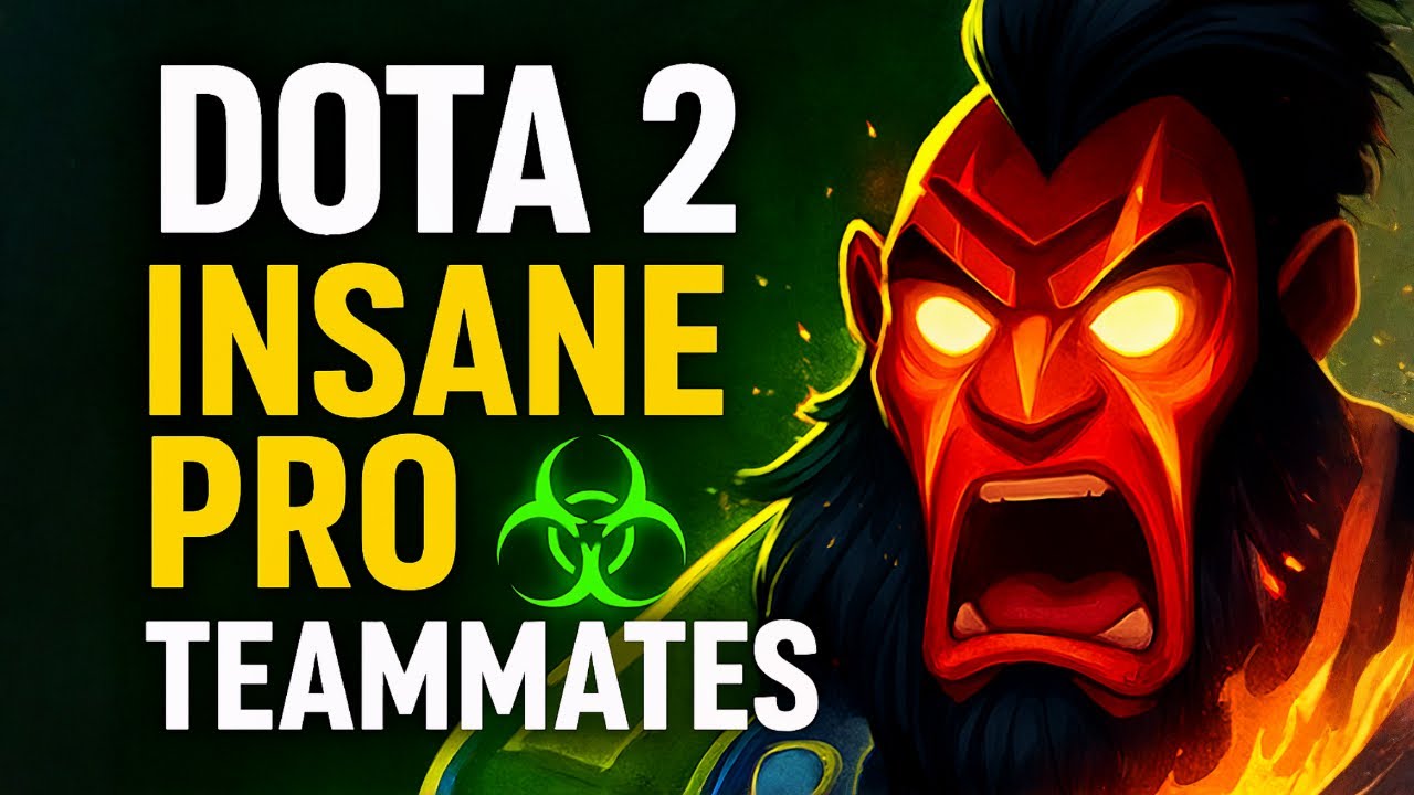 Dota 2 Insane Pro ☣️️️ Teammates 🔴 Live #dota2 #dota2live - YouTube