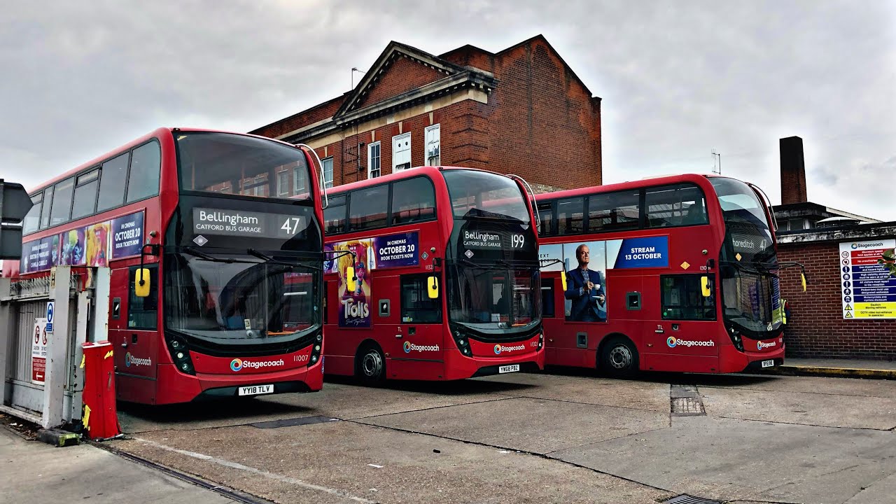 London Buses at Catford Bus Garage | 23/10/23 - YouTube